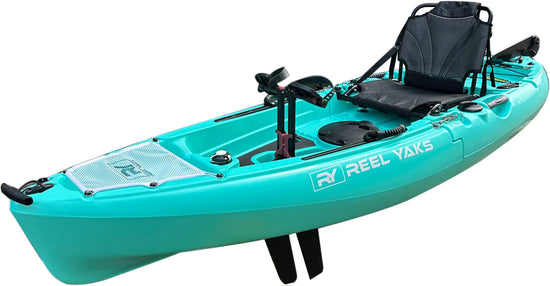 Raptor 9.5ft Fin Drive | Modular Fishing Kayak | Reel Yaks