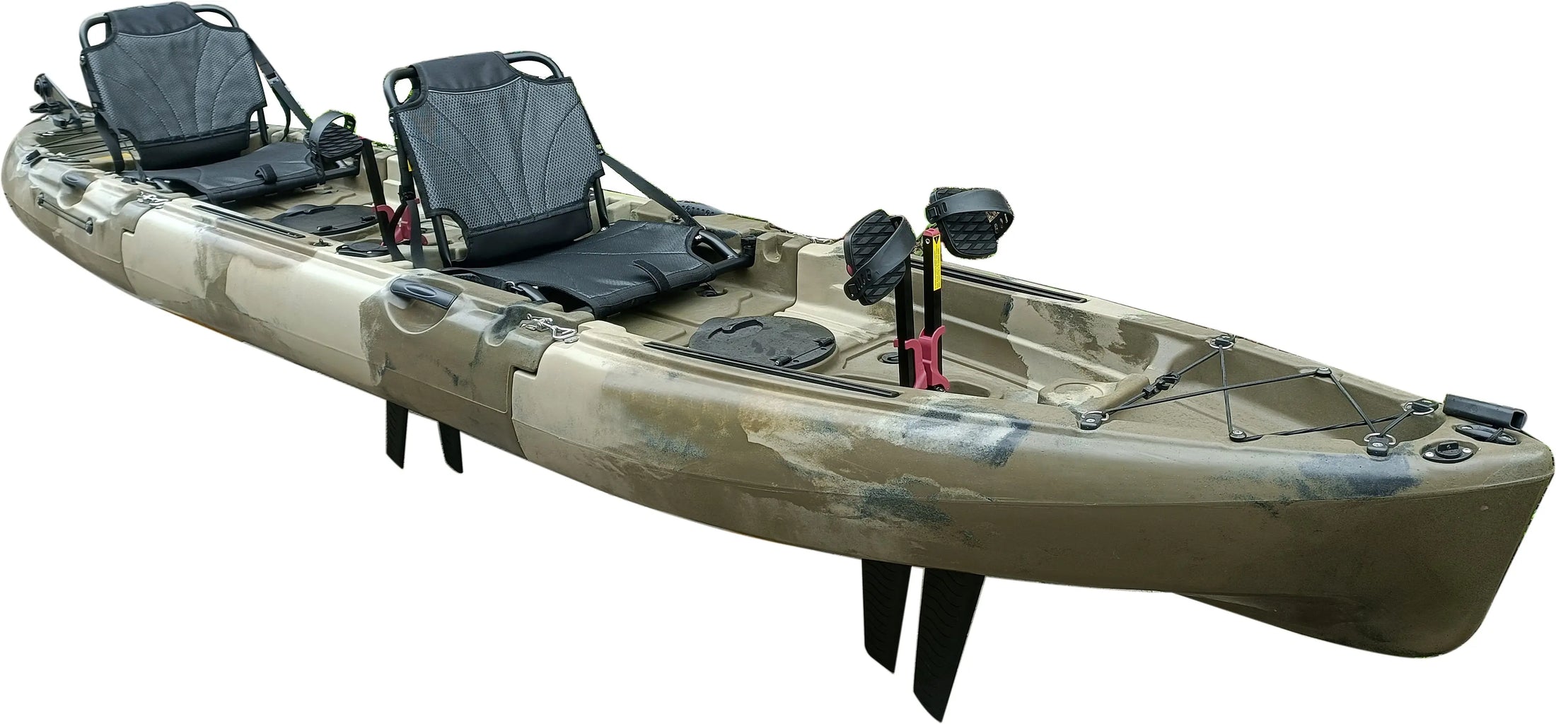 Raptor Tandem 12.5ft | Fin & Prop Drive | Reel Yaks — Re