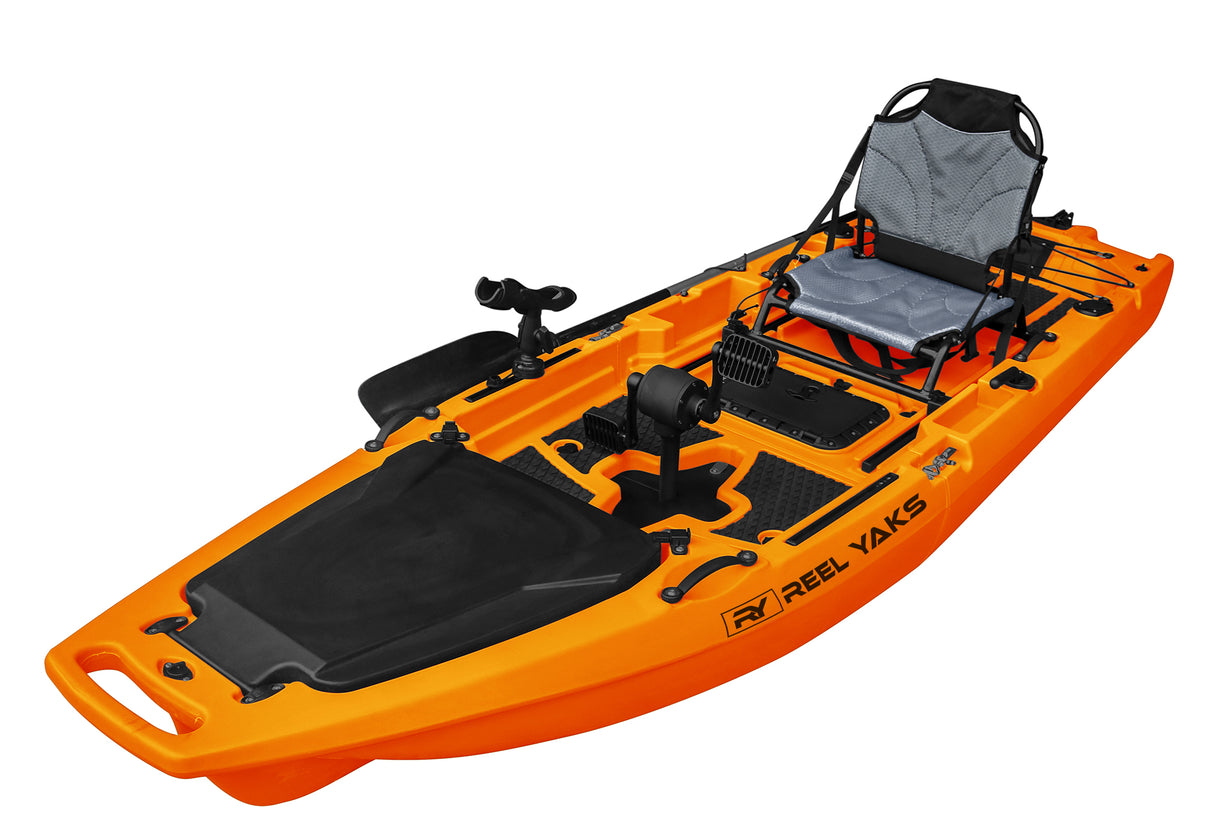 9.8ft Modular Fishing Kayak – Pedal Drive, Stable & Lightweight – ReelYaks