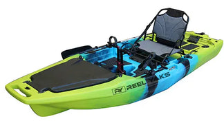 Reel Yaks 9.8ft Rocket Kayak – Pedal Drive, Stable & Lightweight – ReelYaks