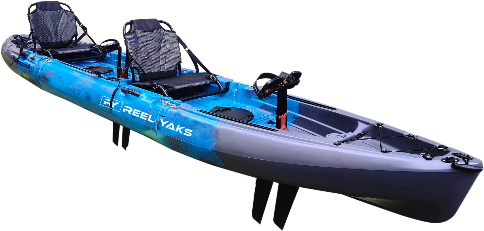 Raptor Tandem 12.5ft | Fin & Prop Drive | Reel Yaks — Re
