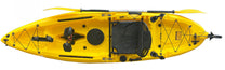 9.5ft Raptor Modular Fin Drive Pedal Fishing Kayak | 380lbs Capacity ...